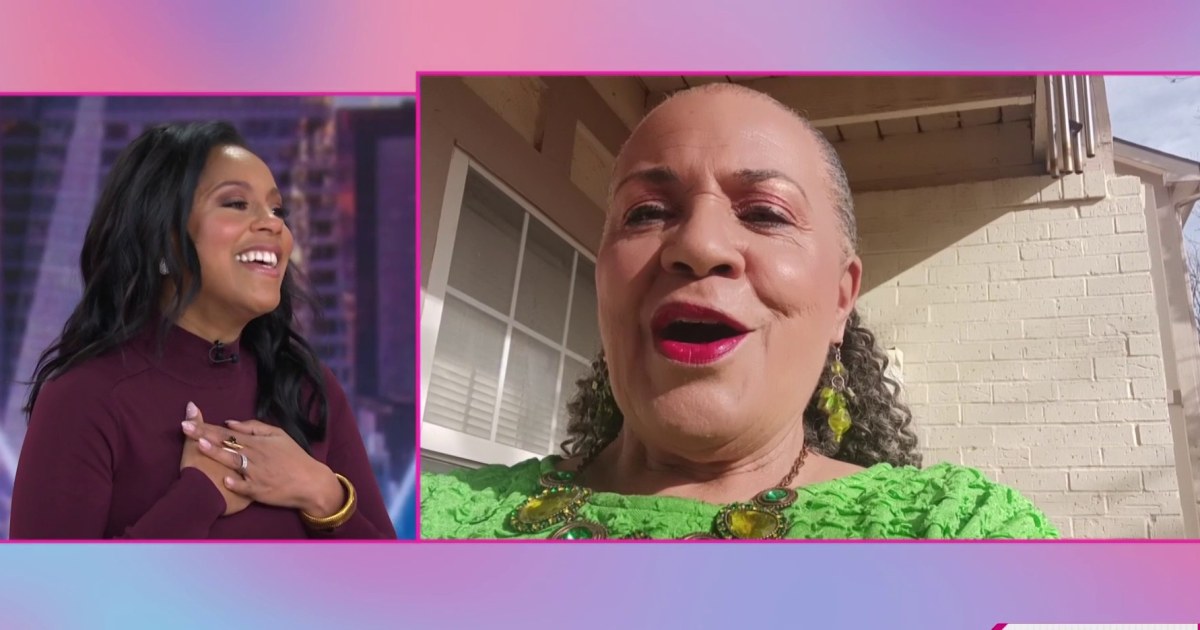 Sheinelle Receives Video Message From Her Mom To Open Her First Fourth ...