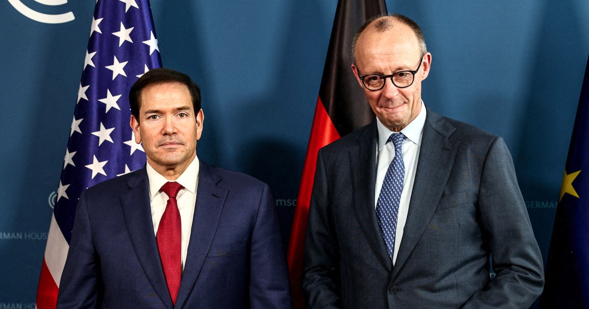 Germany's Merz warns America it cannot 'go it alone'
