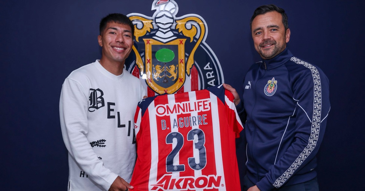 Chivas apuesta por Daniel Aguirre en defensa hasta 2030