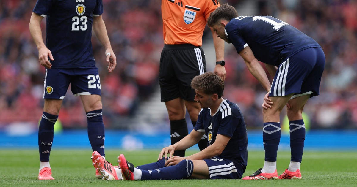 Duro golpe para Escocia: Billy Gilmour sufre lesión y se perderá la ...