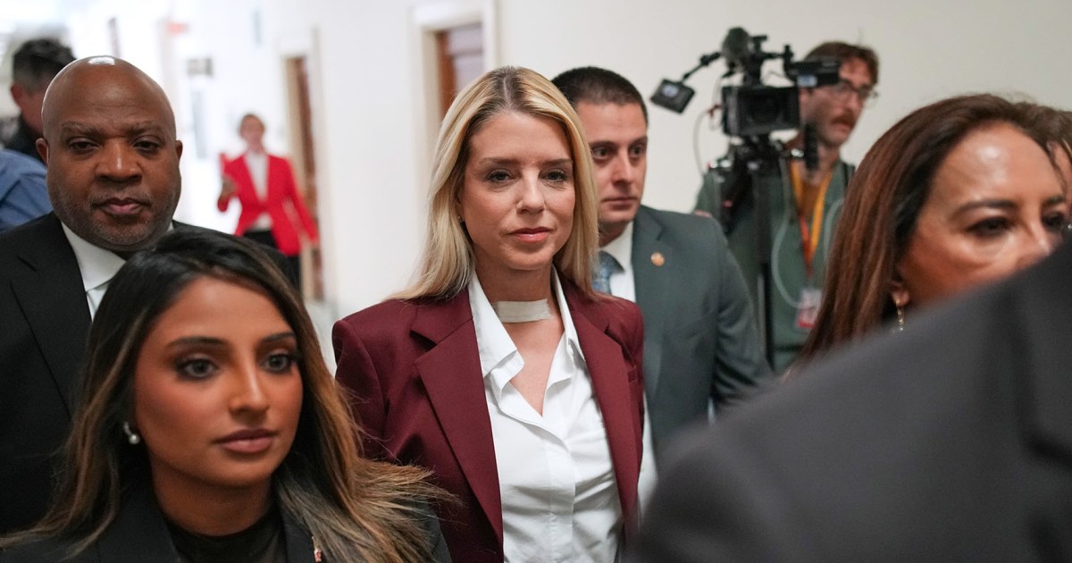 Pam Bondi testifies in House Epstein probe