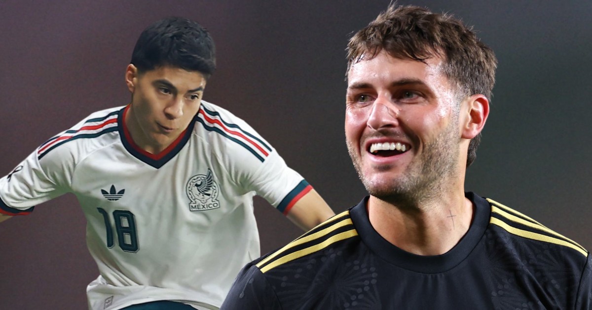 Obed Vargas y Santiago Giménez se unen a la concentración de México