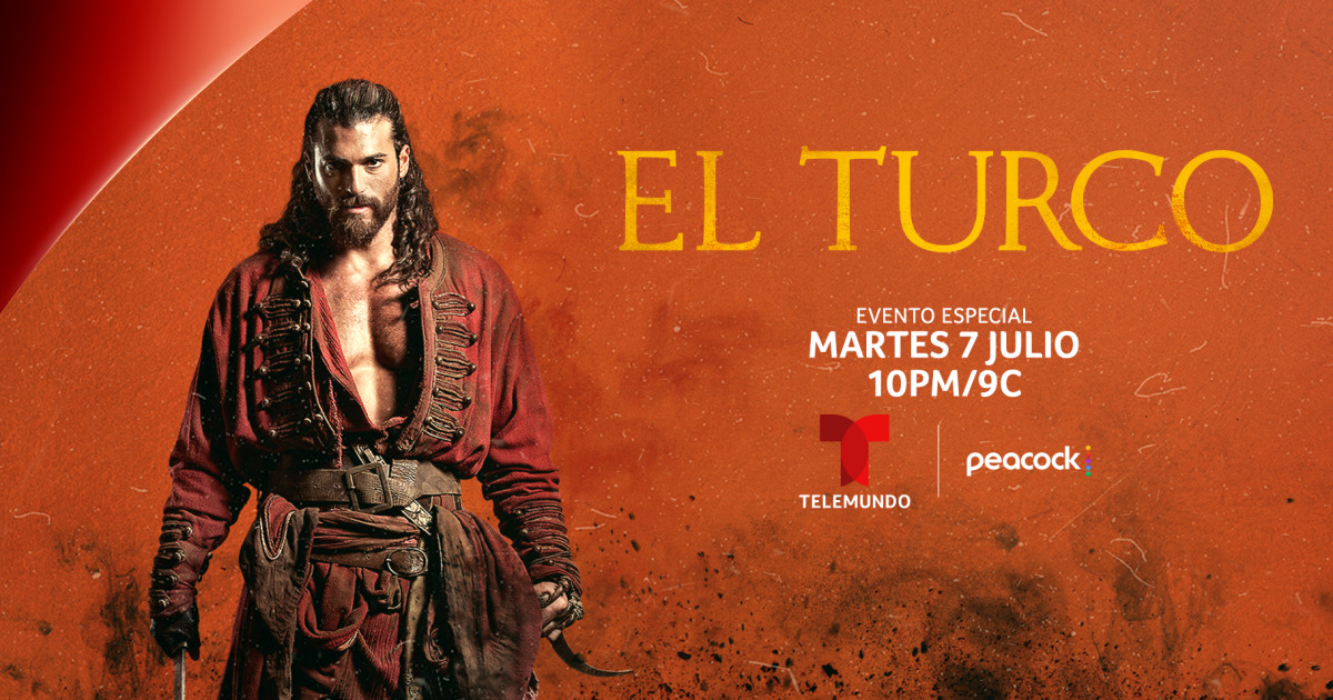 Telemundo estrena El Turco con Can Yaman el 7 de julio