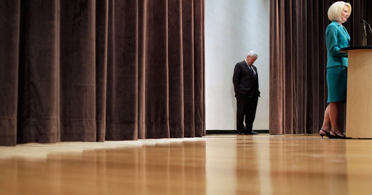 Glad-handing, cheesy grins and more political speeches as candidates ...