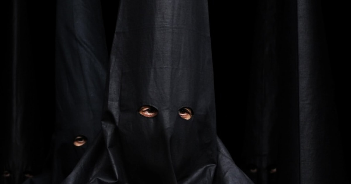 Penitents celebrate Holy Week in Seville