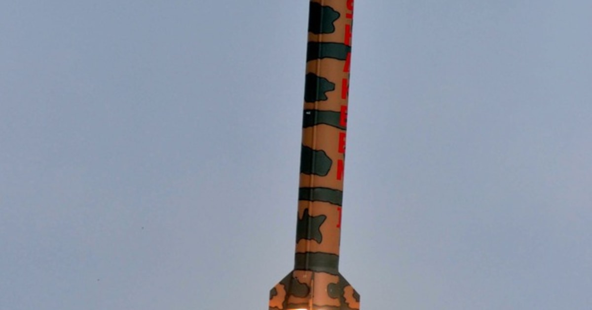 Pakistan tests nuclear-capable missile as arms race intensifies