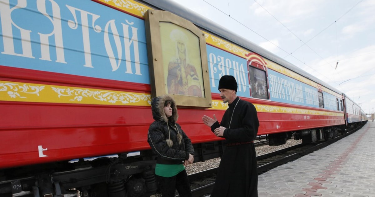Russian train brings medical care to remote areas of Siberia