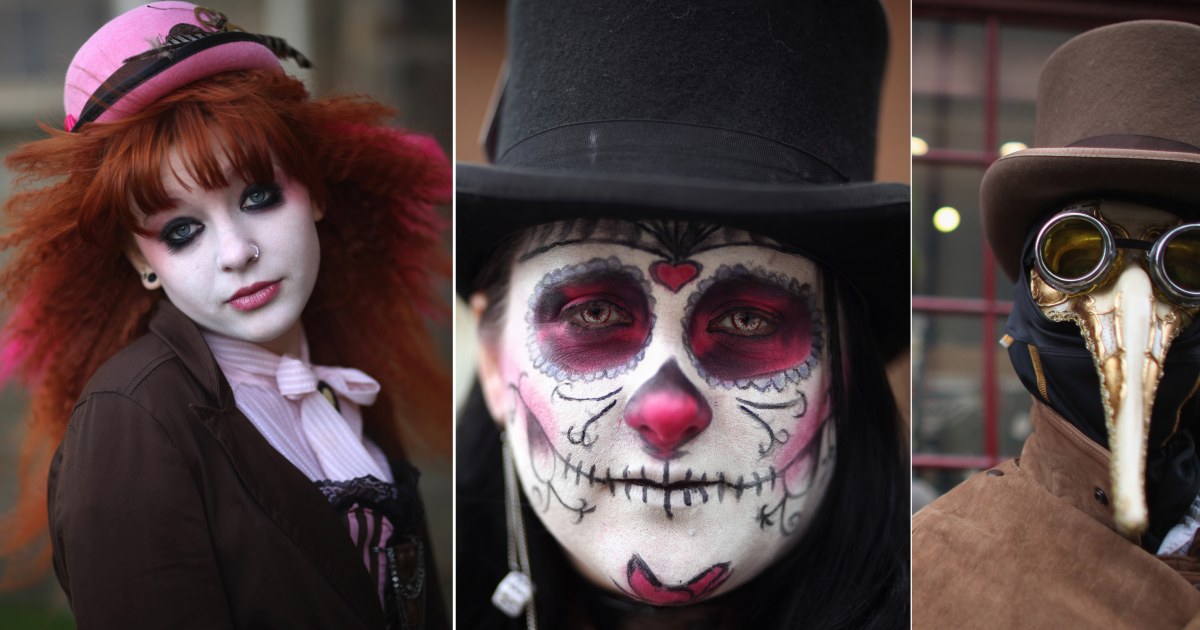 Goths gather in England to celebrate all things dark and mysterious