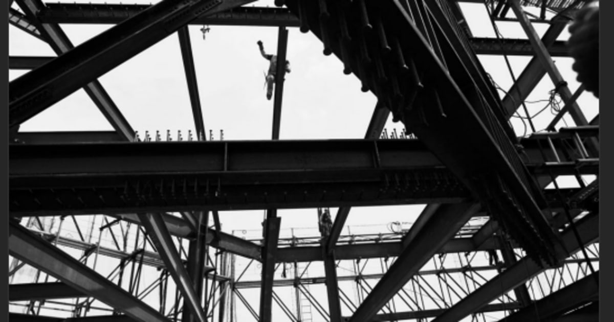 The Times takes a look at the men building NYC's tallest skyscraper