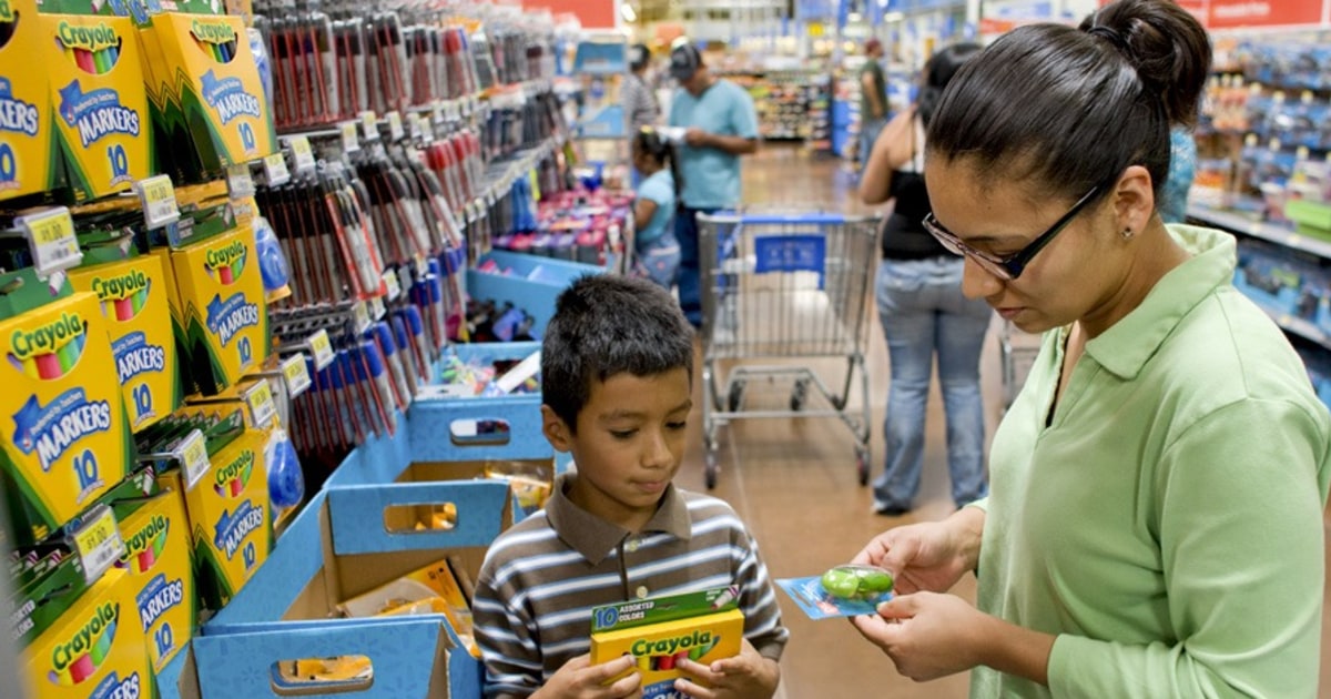 Shoppers ready to spend on back-to-school stuff