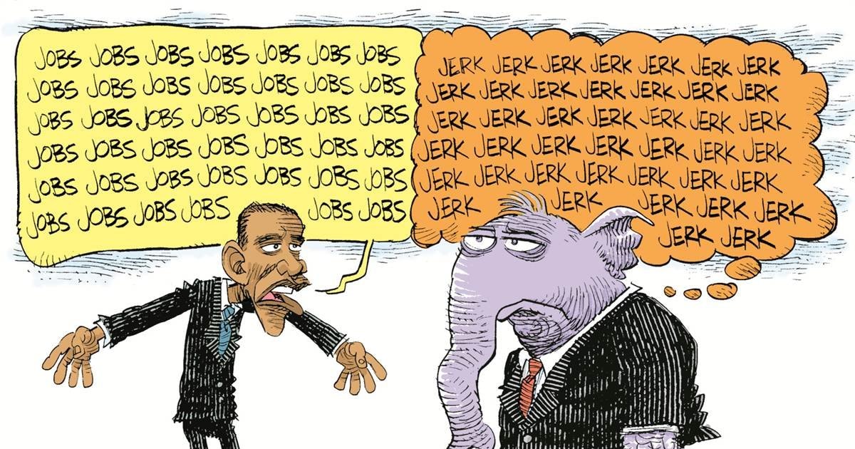 Tough job market cartoons