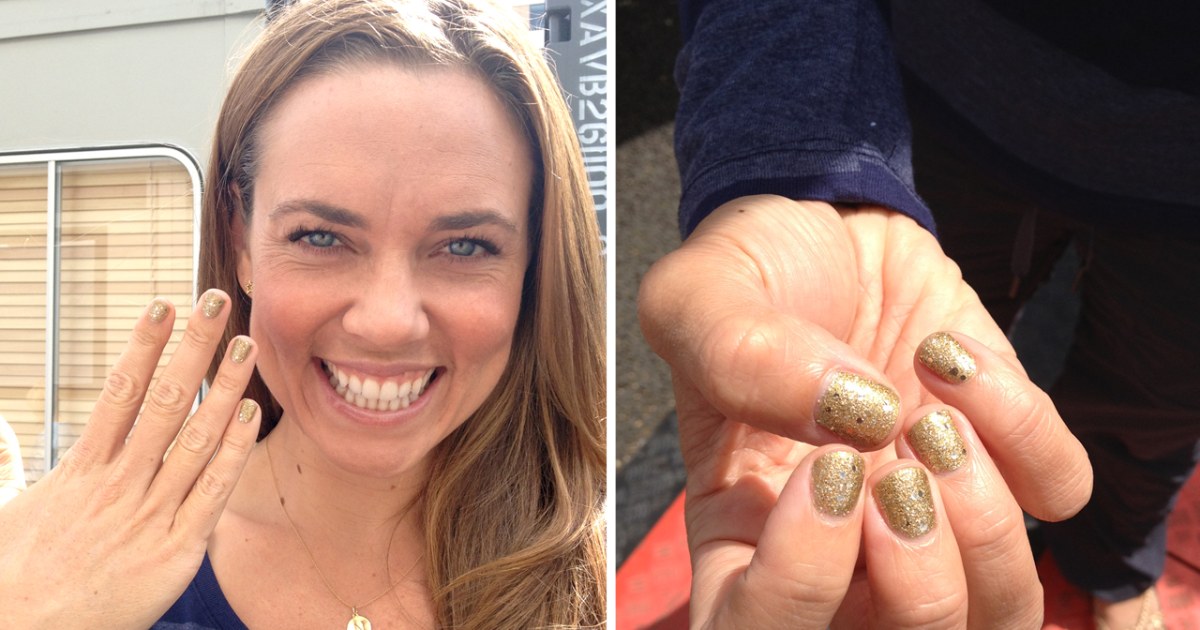 Nailing it! Olympians show off fancy fingers and toes