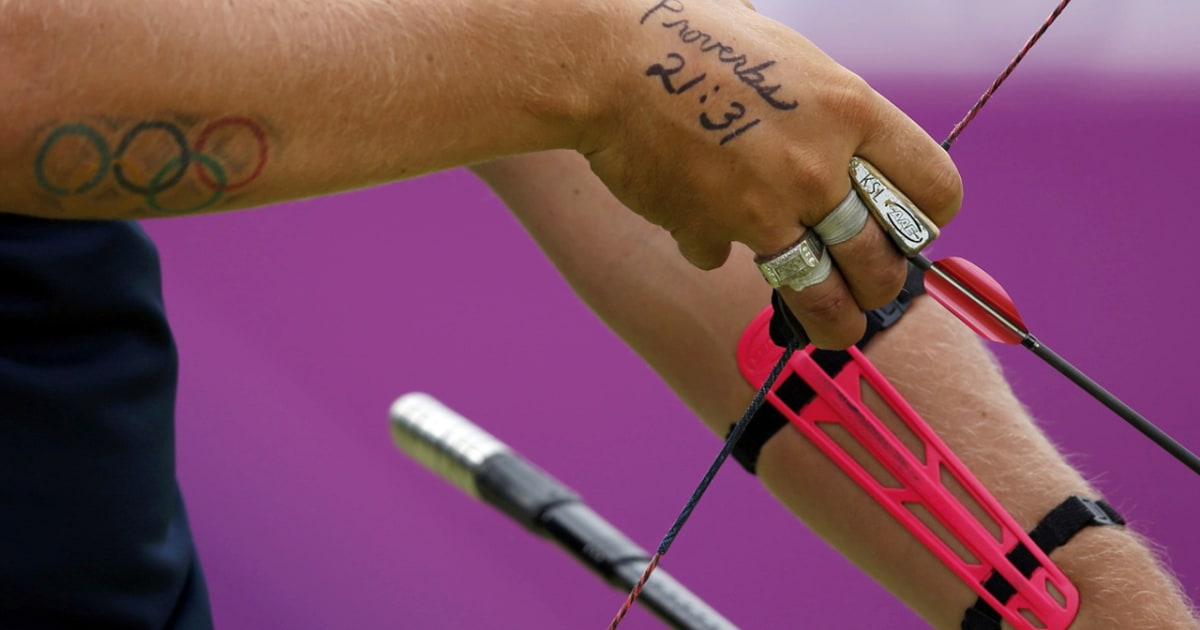 Olympic ink: Athletes show off their tats