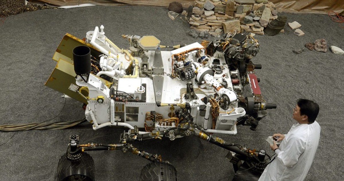 Curiosity latest, largest in a series of space buggies