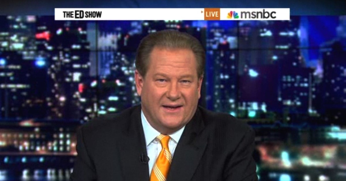 Ed Schultz is back tonight!