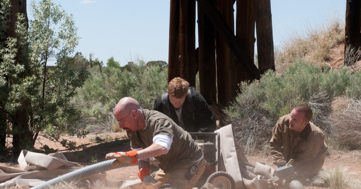 Exclusive photos: 'Breaking Bad's' amazing heist