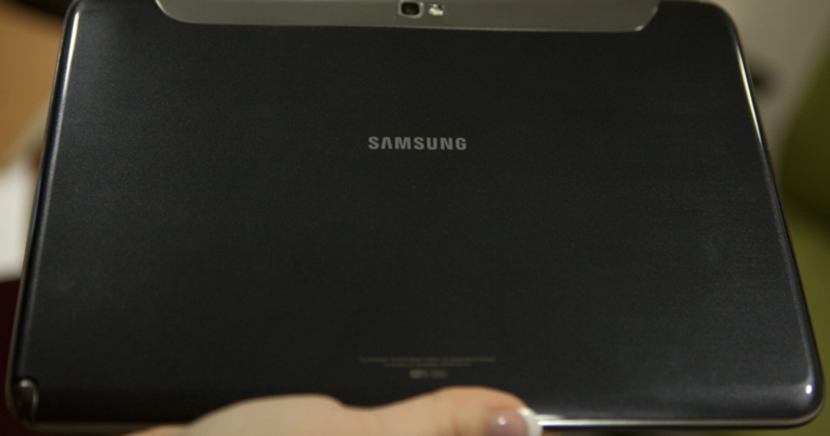 A first look at Samsung's new 10-inch tablet