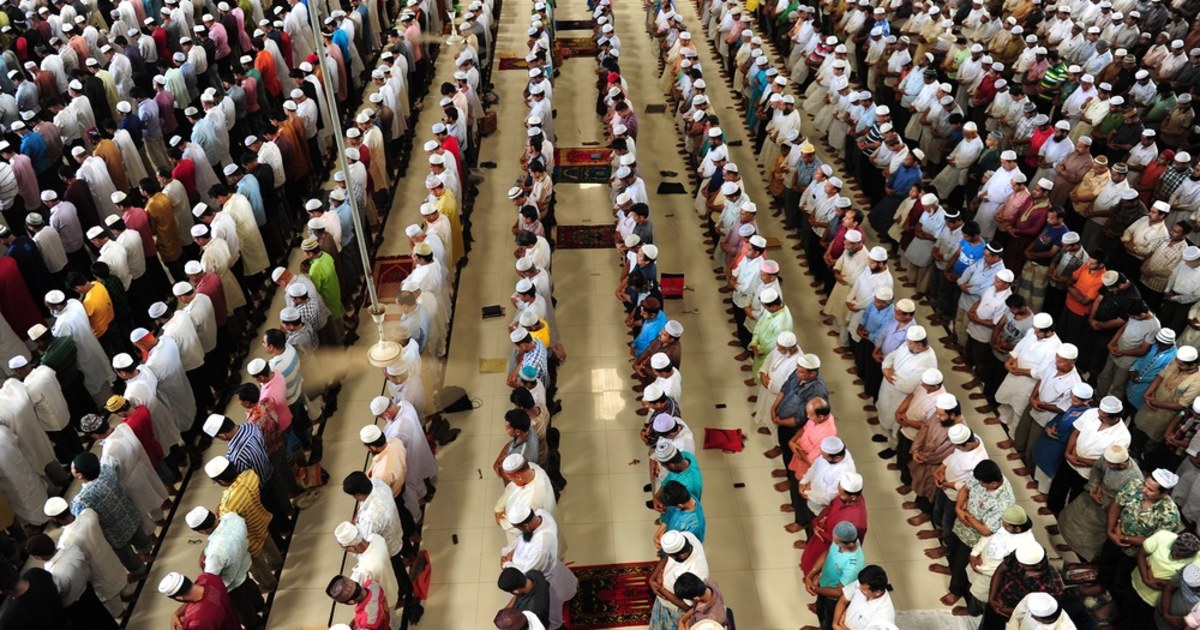 Prayers on the last Friday of Ramadan