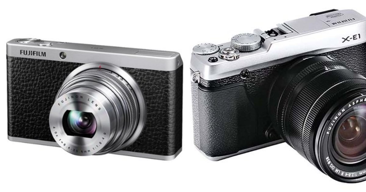 Retro-style Fujifilm cameras leak out
