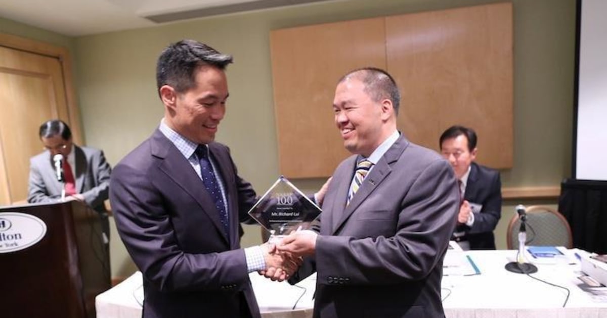 Richard Lui named 2012 NAAAP 100 award winner