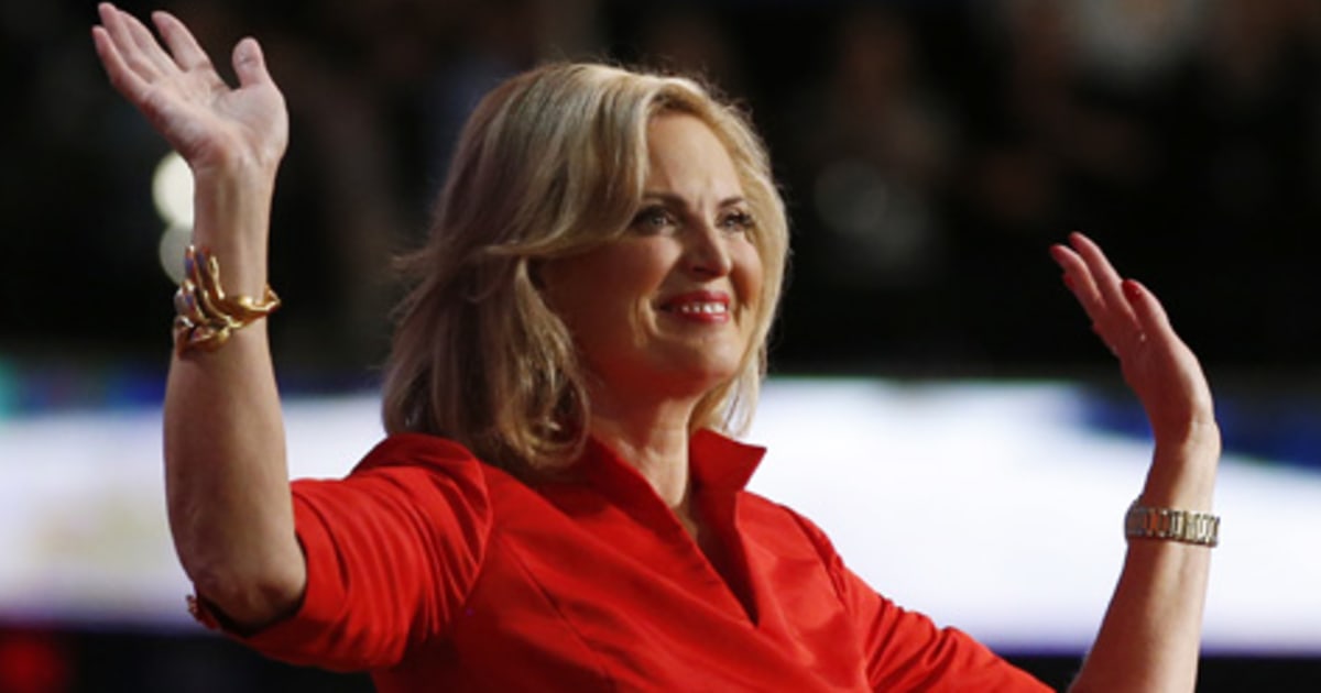 Ann Romney attempts to counter GOP's war-on-women reputation, humanize Mitt