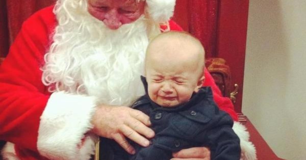 Merry meltdowns! Photos of kids freaking out over Santa