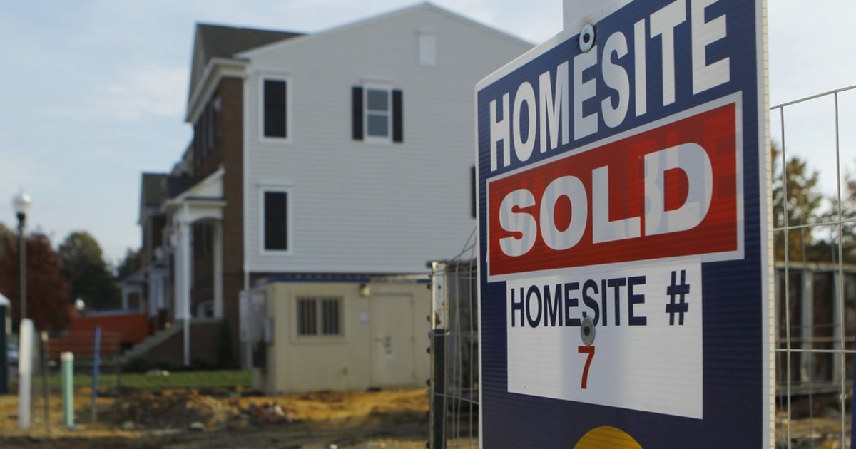 New home sales hit highest rate since April 2010