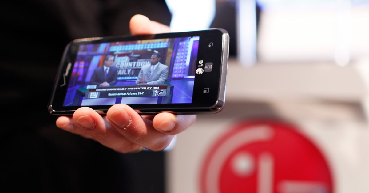 LG Spectrum 4G phone has high-def display