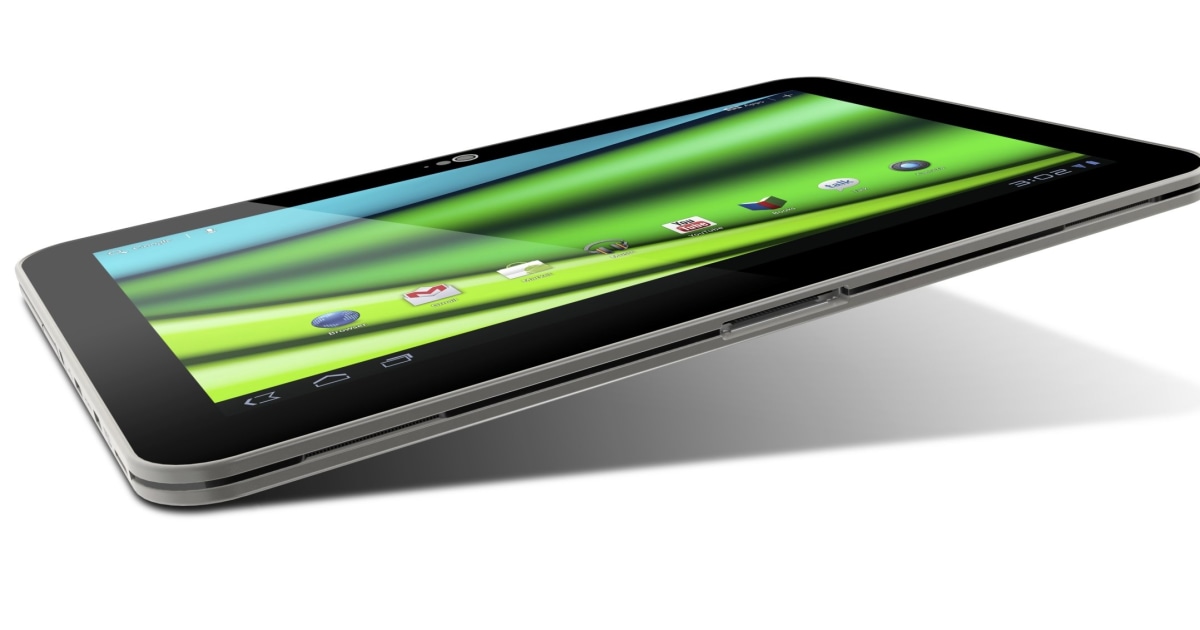 Toshiba's Excite X10 tablet is as thin as it is tall