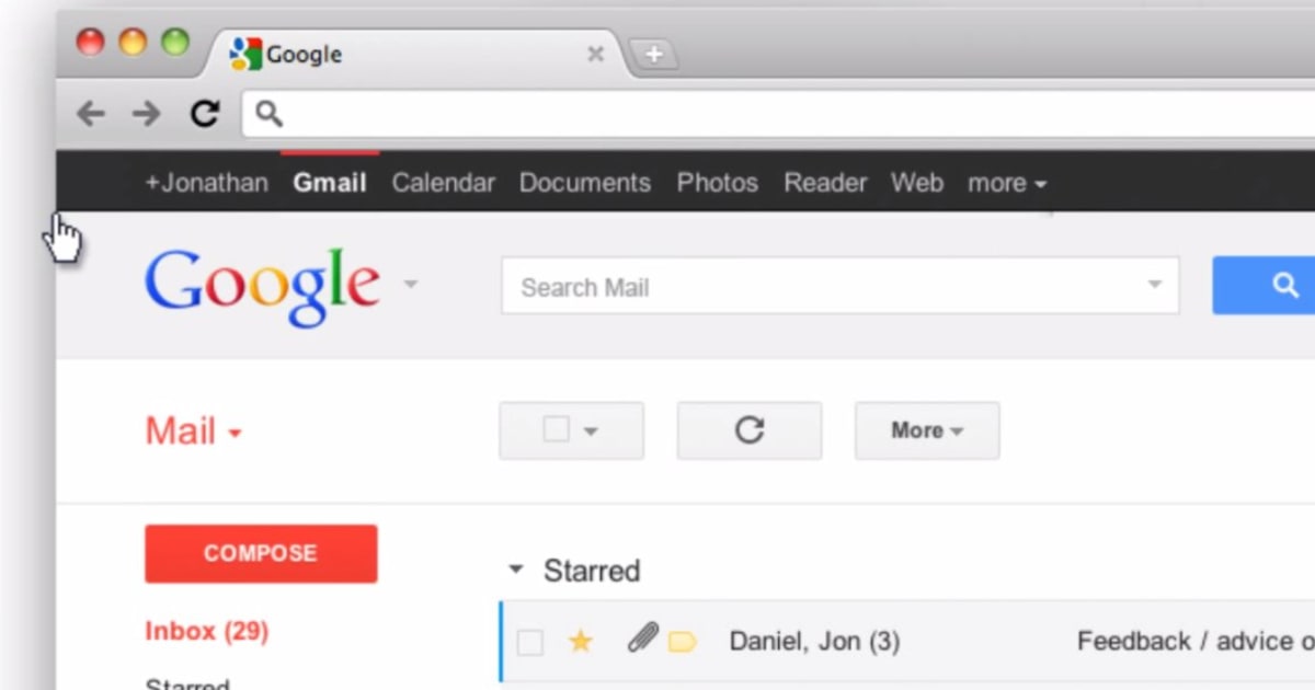 Say goodbye to Google's black bar