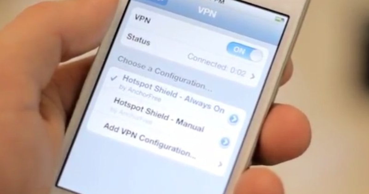 How to secure your iPhone's Internet connection
