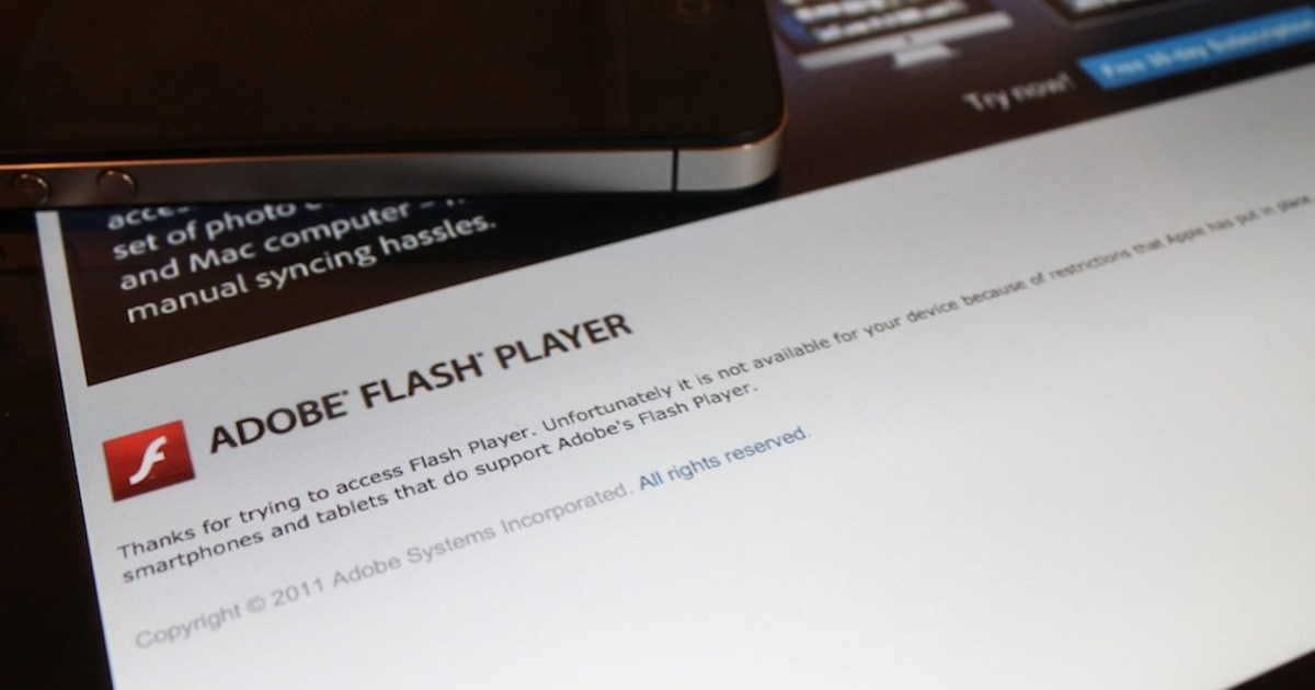Adobe gives up on mobile Flash, focuses on open Web standards