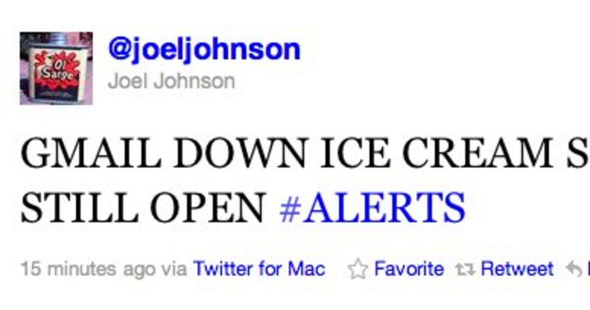 Uh oh! Gmail was briefly down for some