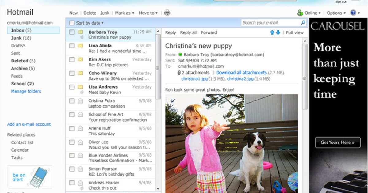 Hotmail, MSN outage sparks doubts about Microsoft cloud