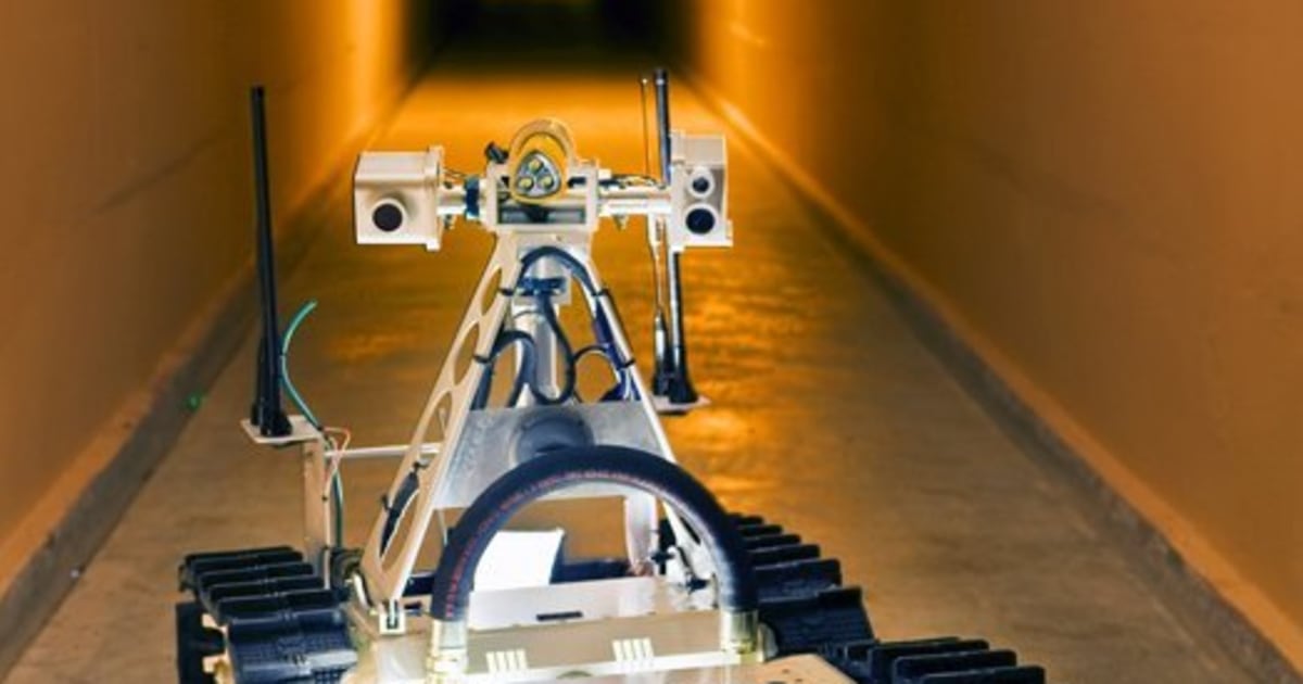 Rescue robot just made for mine disasters