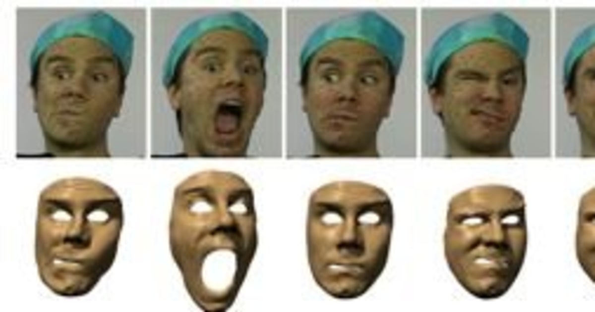 Future Of Kinect Microsofts Nearly Perfect 3 D Model Of The Human Face 