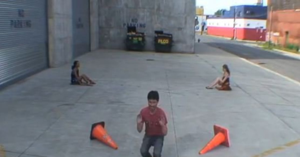 How about a game of human pinball?