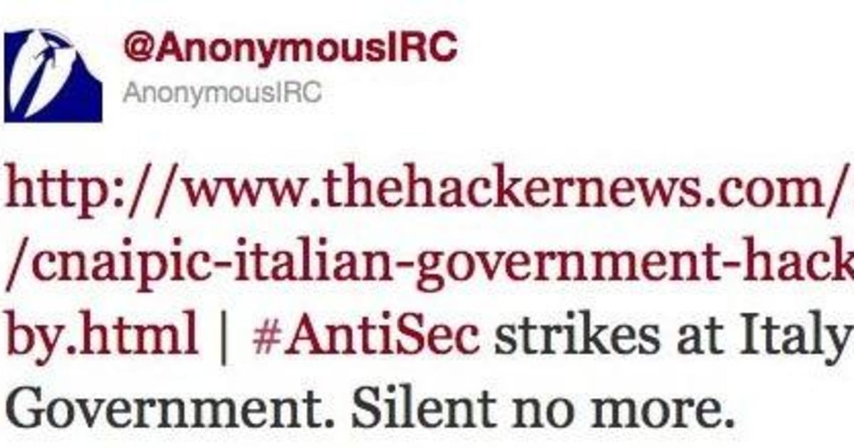 Hackers undertake 'The Italian Job'