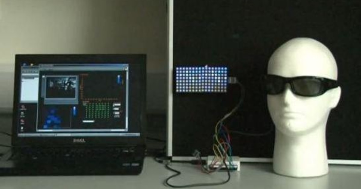 Kinect inspires bionic vision for the blind