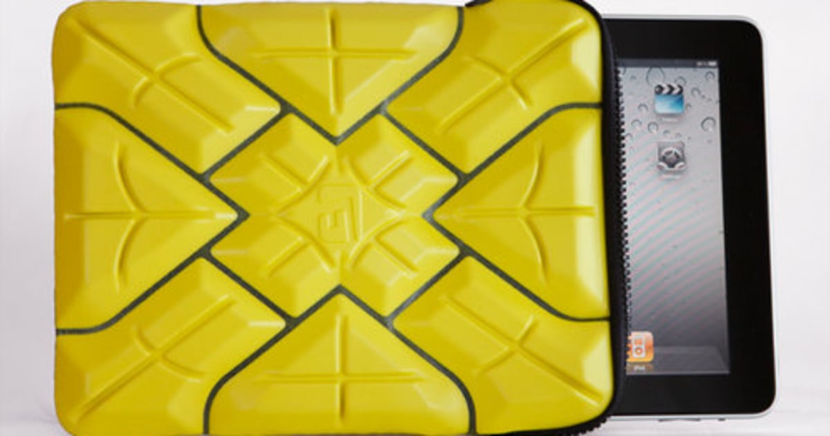 Sleeved iPad survives 500-foot drop