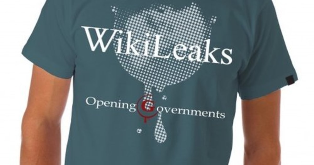 Official WikiLeaks t-shirt designs revealed