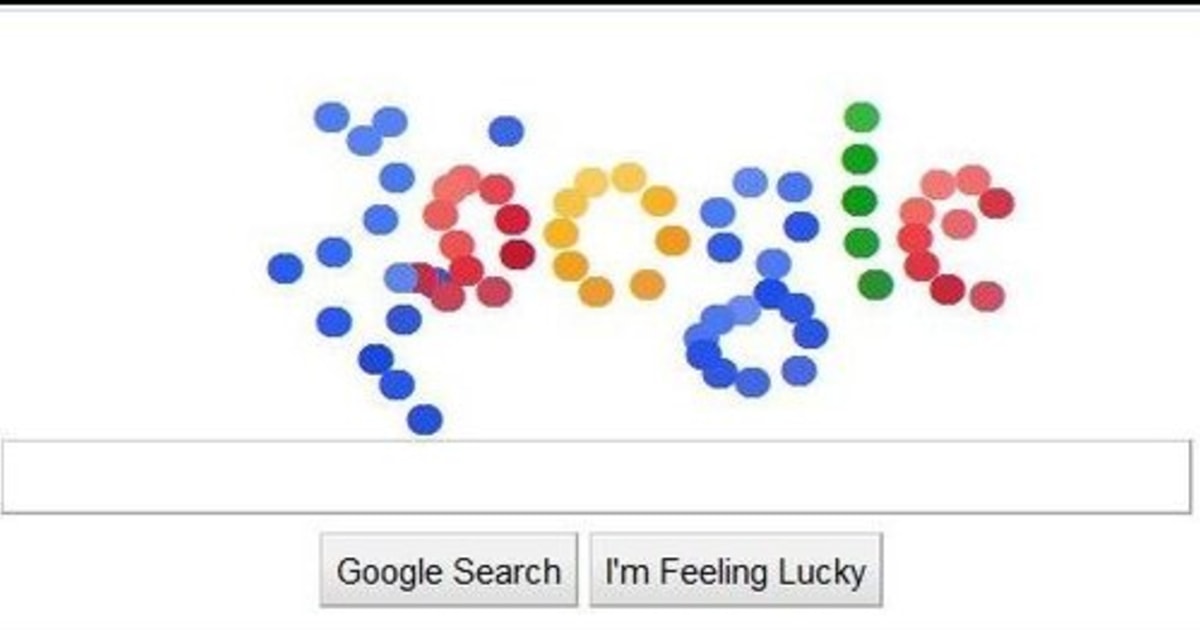 Balls up: Google Doodle toys with usual logo today