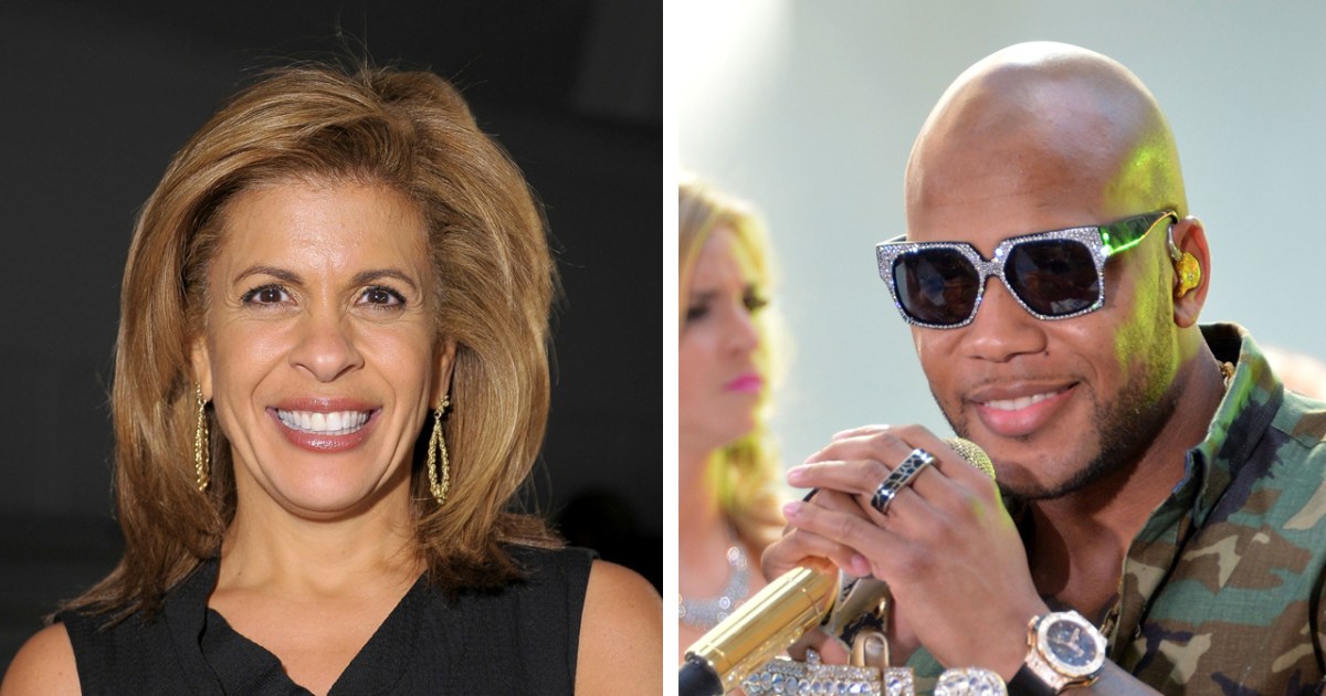 Hoda and Flo Rida are in a mutual love-fest