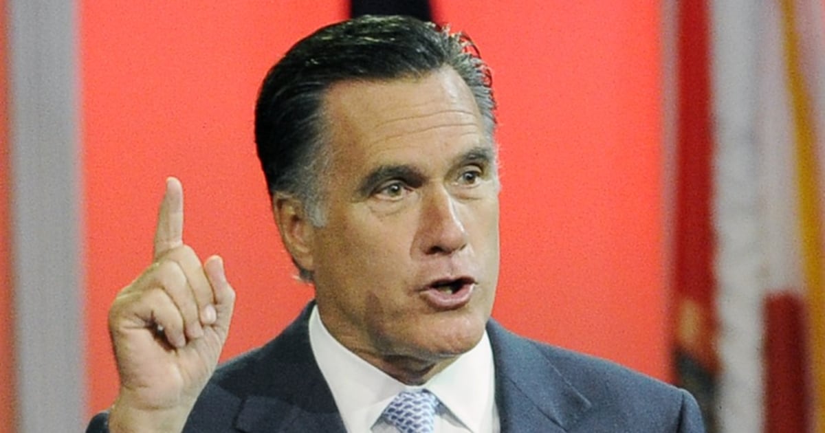 First Thoughts: Romney's counterpunch