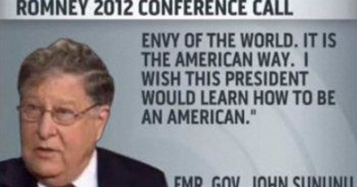 What passes as a Sununu 'apology'