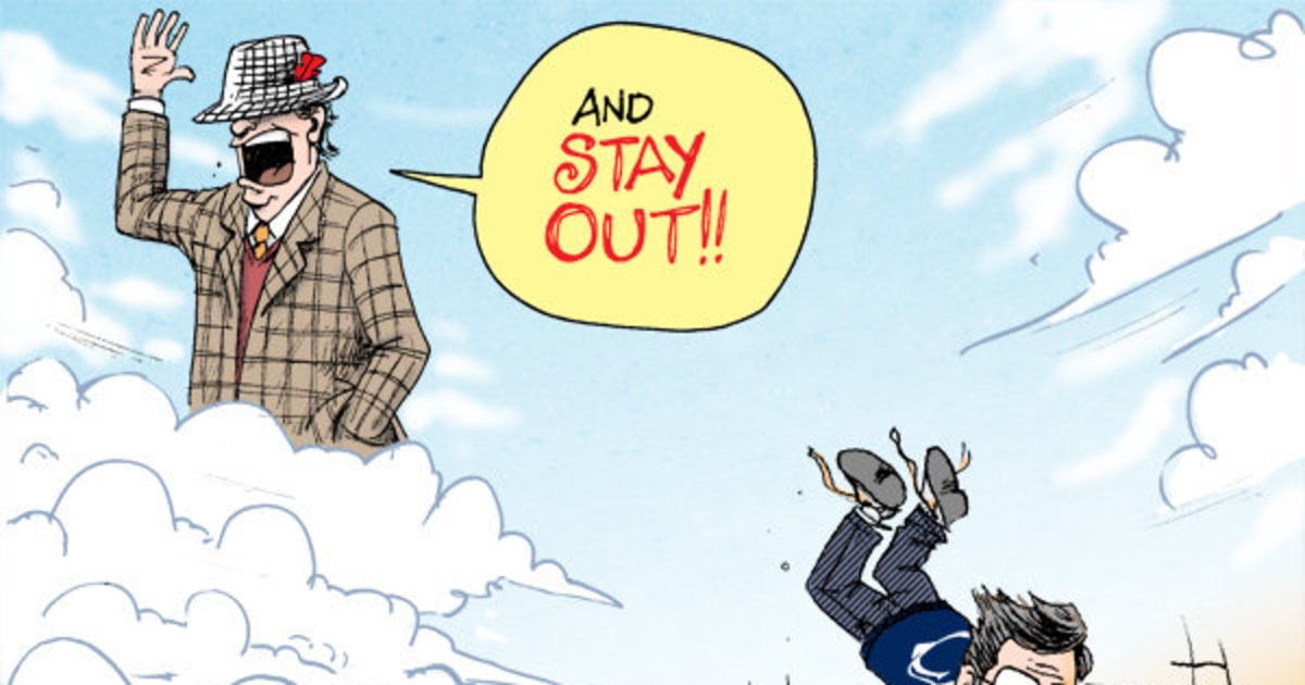 Obituary cartoons: Getting it wrong on Paterno