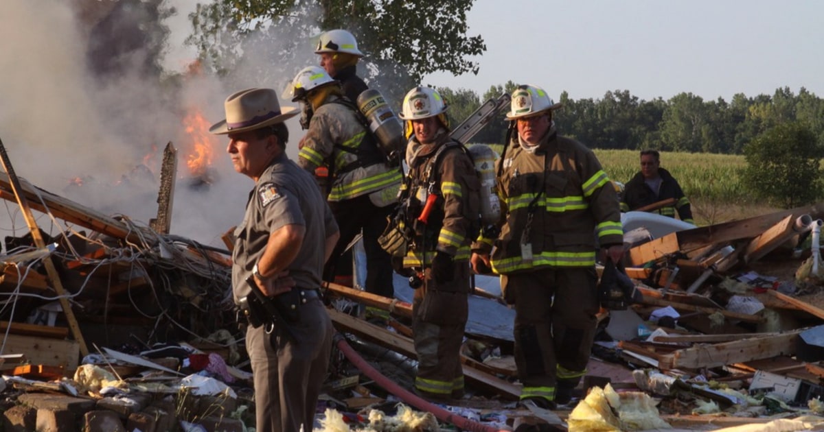 Wilson N.Y. explosion levels home, kills one, injures four