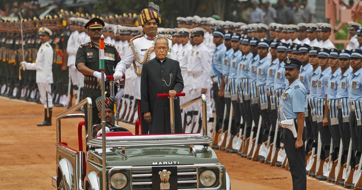 Pranab Mukherjee sworn in as India's president
