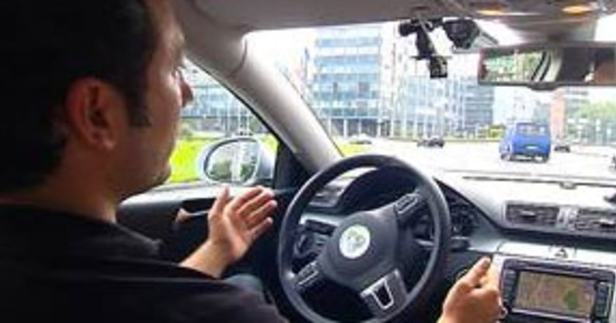 Road test: Self-driving car heads into city