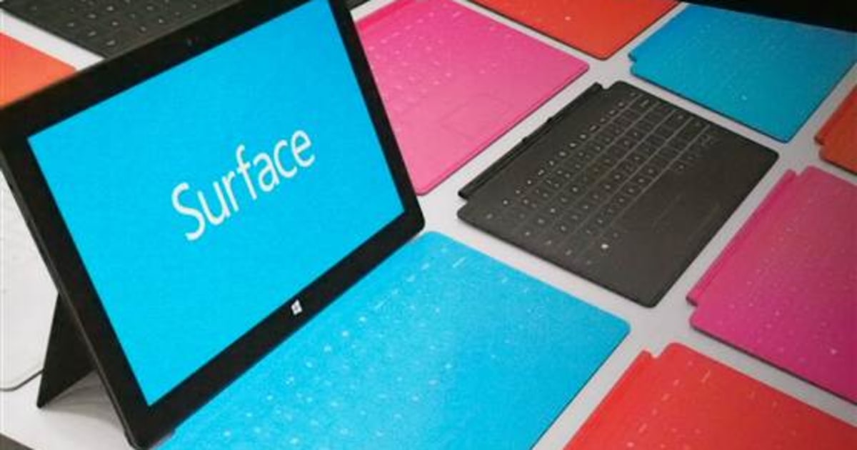 Microsoft Surface to arrive on Oct. 26, says SEC filing